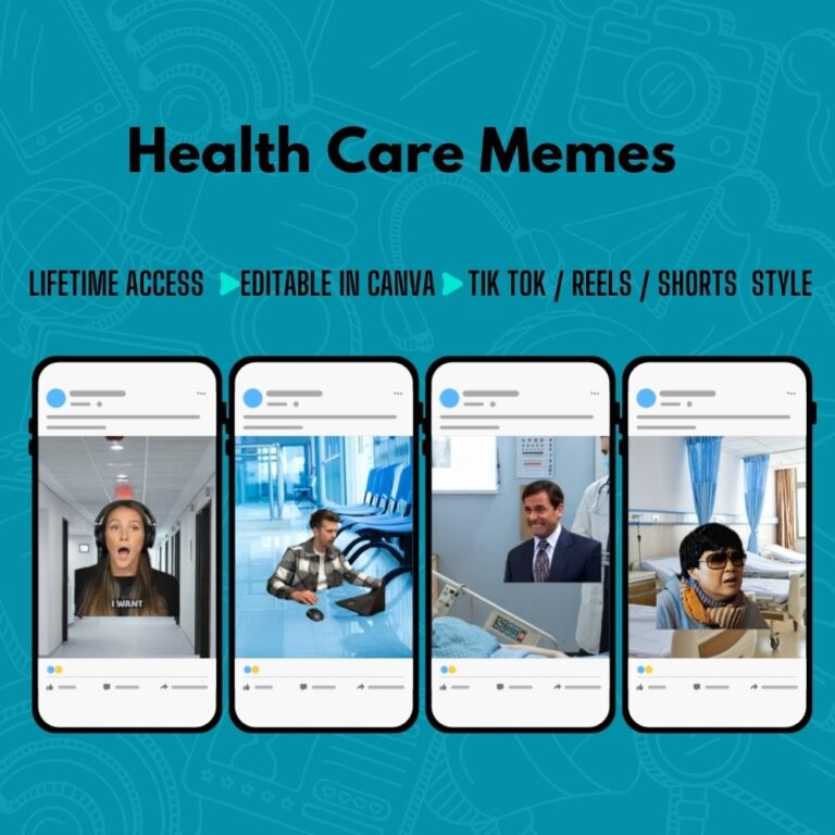 Health Care Meme Templates Bundle - Mooi Media