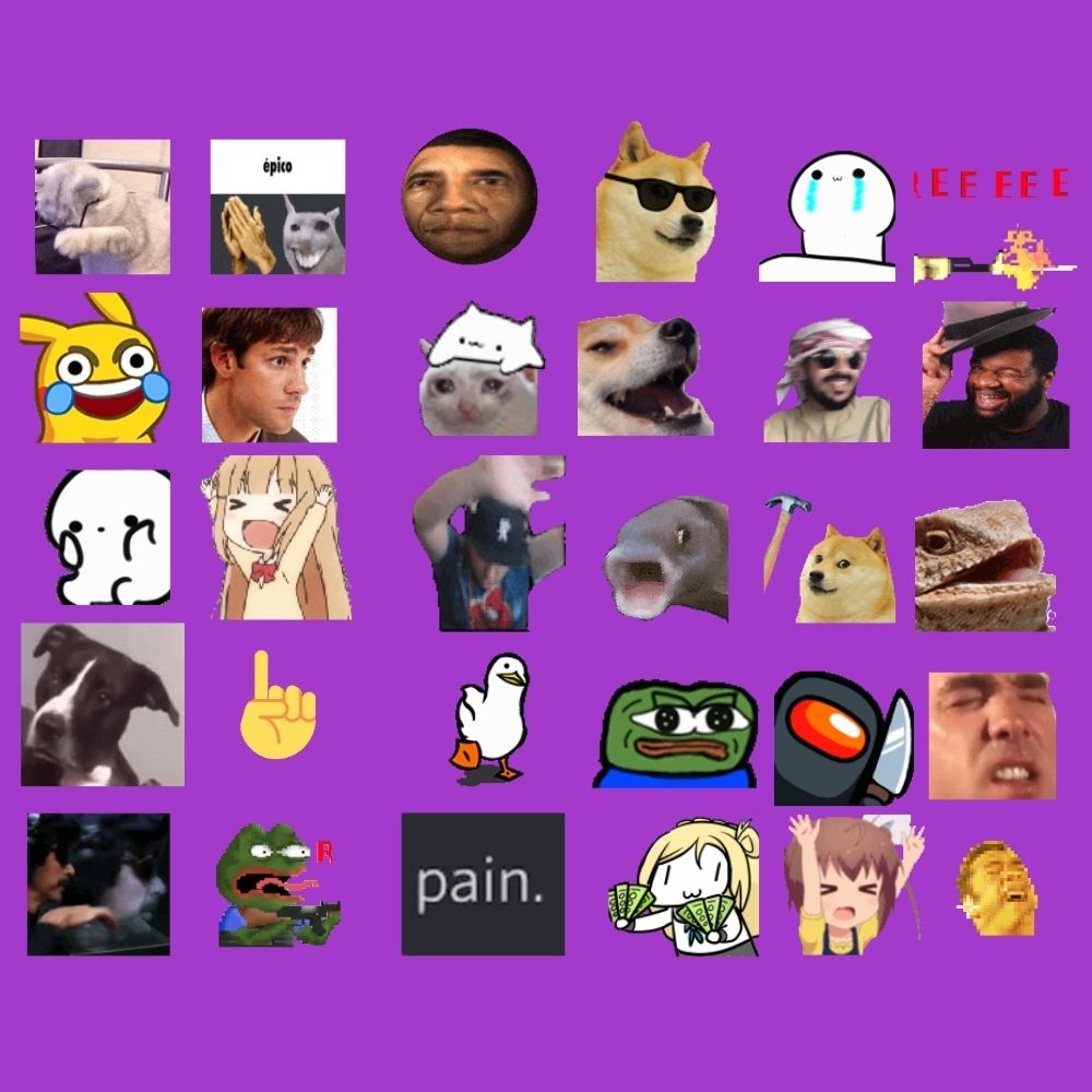 700+ Animated Twitch & Discord Emotes Bundle – GIF Format Mega Pack ...